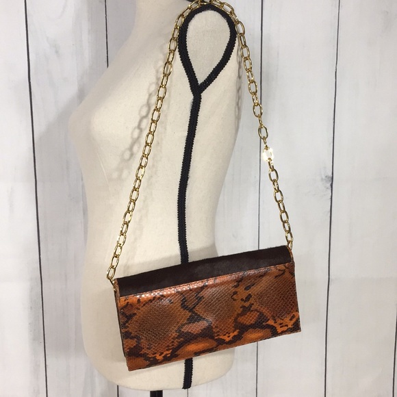Cache | Bags | Cache Cowhide Clutchpurse | Poshmark